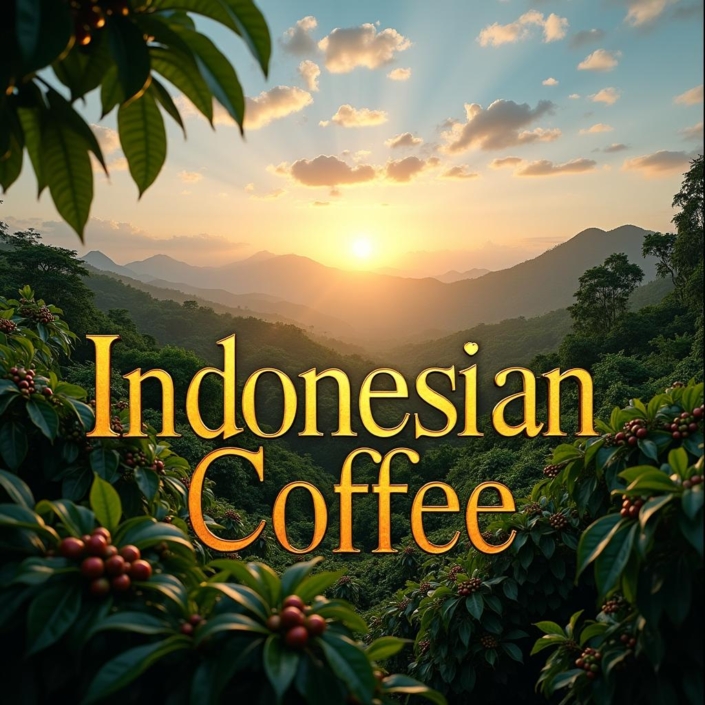 Indonesian Coffee Amazing landscape and Rich Flavors.