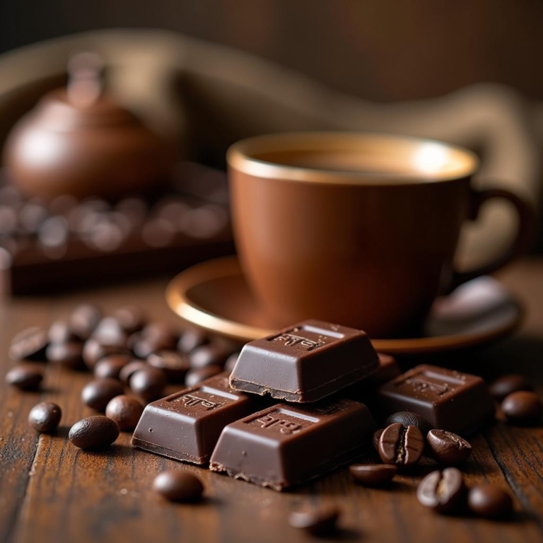Coffee & Espresso-Infused Dark Chocolate: Ultimate Treat