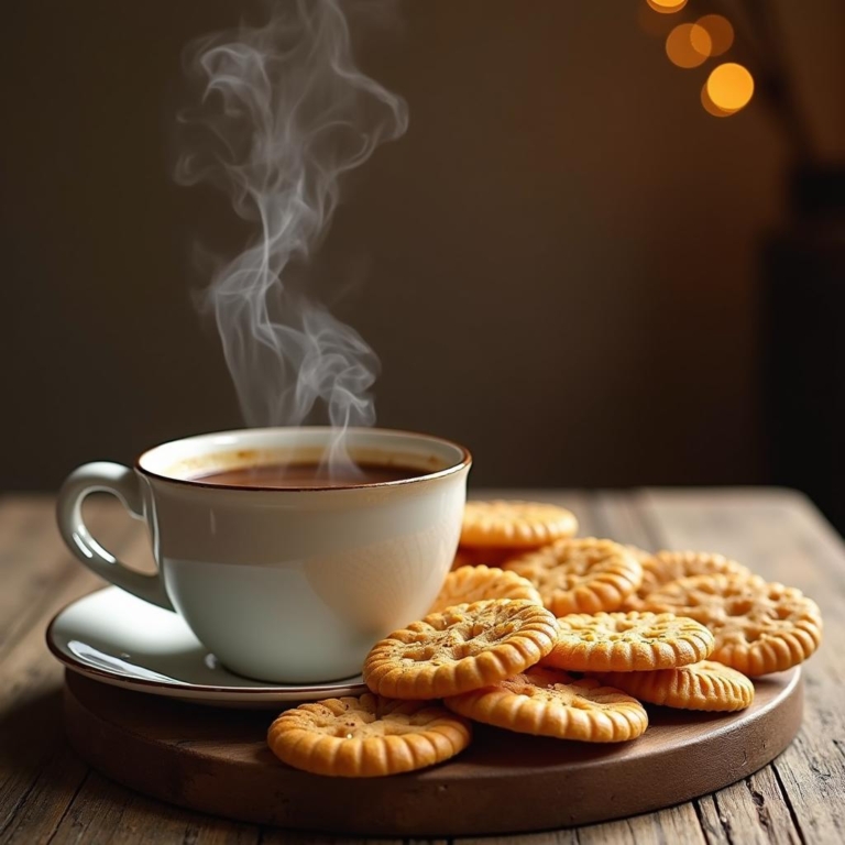 Coffee and Sesame Salted Crackers Recipe for Perfect Snack