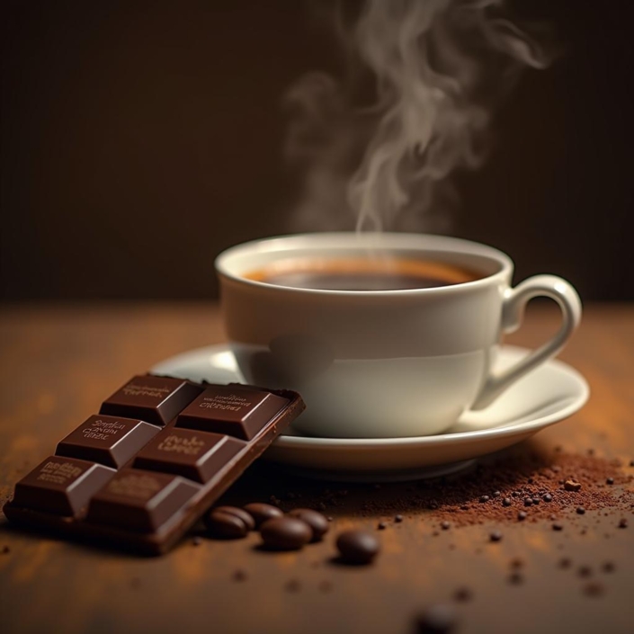 Coffee & Single Origin Ecuador Dark Chocolate: Amazing pair