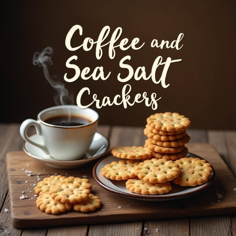 Coffee and Sea Salt Crackers Perfect Pairing for Your Snacks