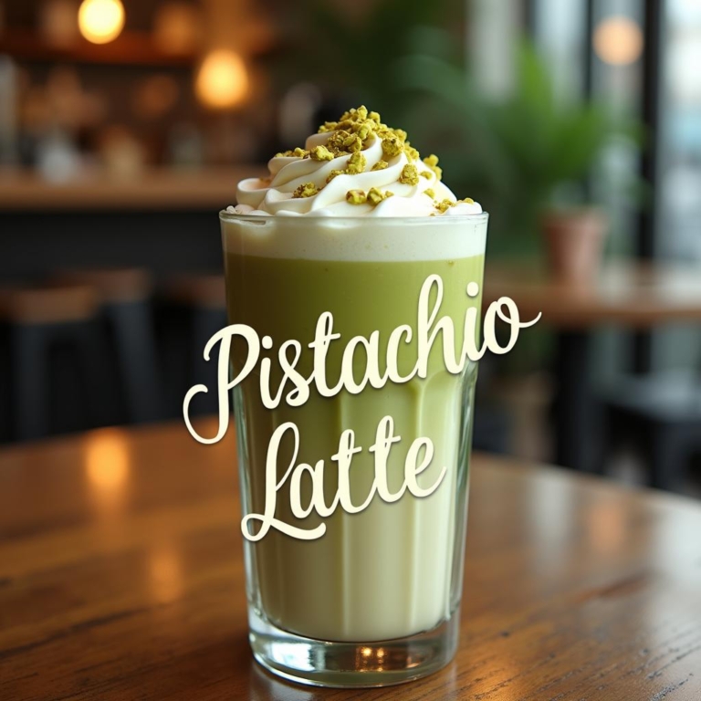 Iced Pistachio Latte Recipe: A Creamy Nutty Delight You Must Try